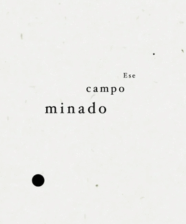 ESE CAMPO MINADO. FRISANCHO, JORGE. Libro en papel. 9786124940972 ...